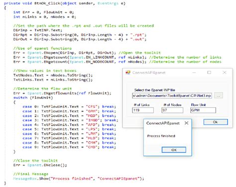 Running Visual Studio C And Results Download Scientific Diagram