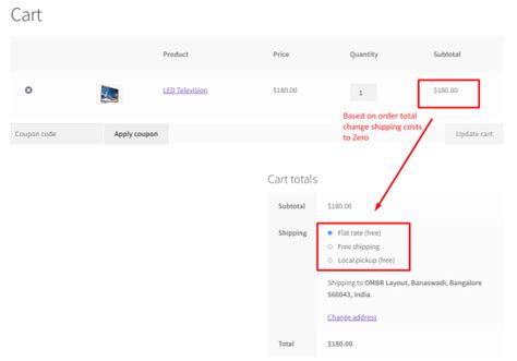 How To Set All Shipping Methods Costs To Zero Based On Cart Total Amount In Woocommerce