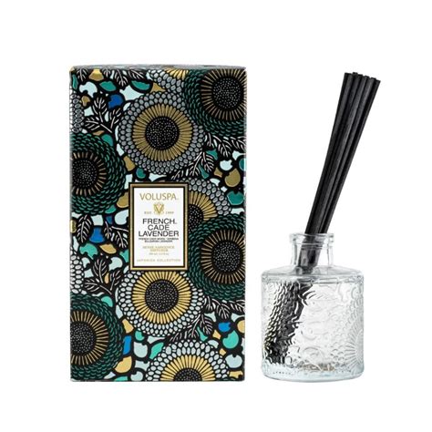 Voluspa French Cade Lavender Reed Diffuser Crate And Barrel Uae
