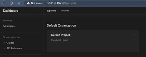 Self Hosting Supabase On Aws Dev Community