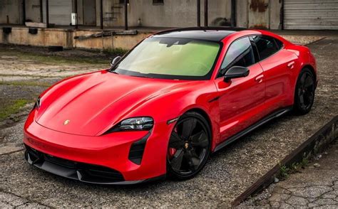 Customized Porsche Taycan Turbo S A Blend Of Electric Performance And