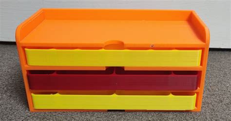 A Tray Stacker For My Large Size Parts Tray By Matt Download Free Stl Model