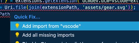 code action to add all missing imports · issue 4458 · dart code dart