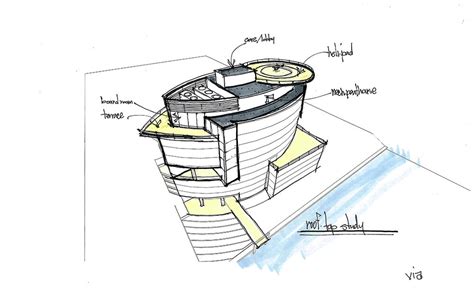 Architectural Concept Drawing