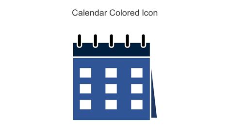 Calendar Colored Icon In Powerpoint Pptx Png And Editable Eps Format Presentation Graphics