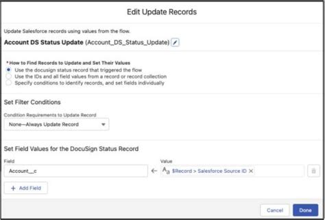 Docusign For Salesforce How To Create A Lookup Relationship Between Docusign Status And