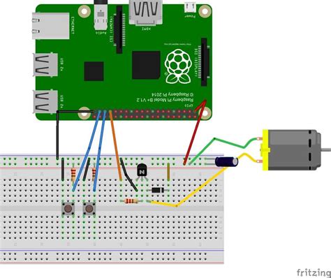 Raspberry Pi 4 Fritzing Successret
