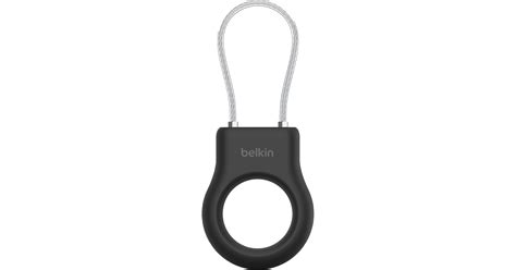 Belkin Secure Holder With Wire Cable For Airtag Black