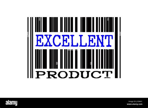 Bar Code With Conceptual Text Isolated White Background Stock Photo Alamy