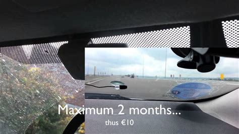 Sanef liber-t French motorway toll tag - YouTube