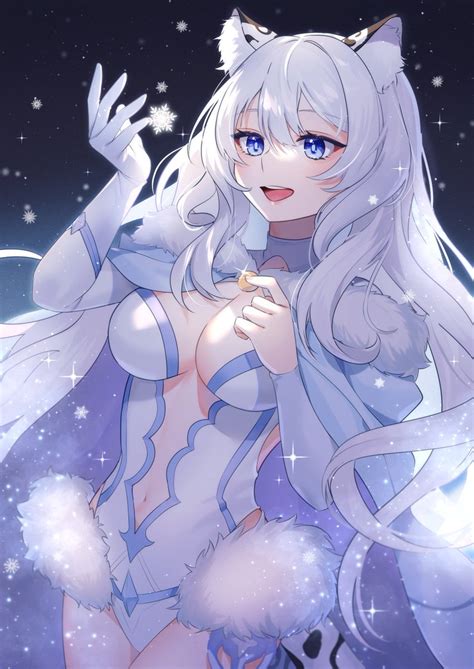 Nyx Snow Leopard Vtuber PARTNER PUSH On Twitter Nyx The Three Tailed Snow Leopard