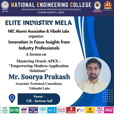 Soorya Prakash S On Linkedin Apex Oracleapex Nec Vibhathilabs Lowcode