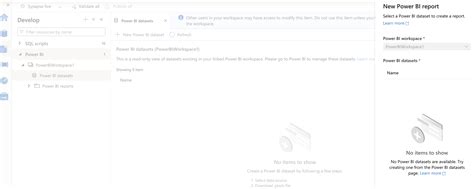 Solved Create Dataset In Power Bi Using Cloud Console For Microsoft Fabric Community