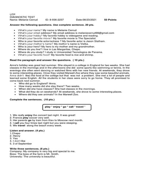 Diagnostic Evaluation Pdf