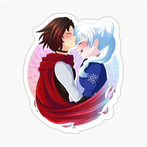 Rwby Ruby And Weiss Kiss