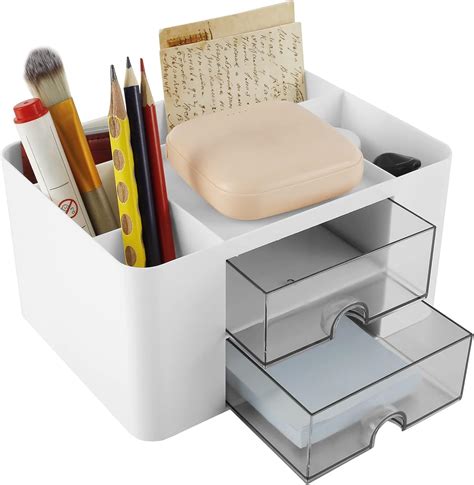 Desk Organizer With Drawer Pen Holder Desk Drawer Desk