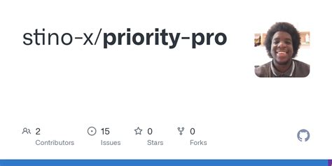 GitHub Stino X Priority Pro