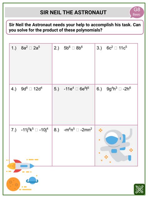 Polynomial Multiplication Worksheet MultiplicationWorksheets Net
