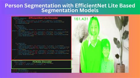 Person Segmentation With Efficientnet Lite Based Segmentation Models