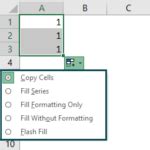 Autofill In Excel How To Use Autofill Option Dates Shortcut