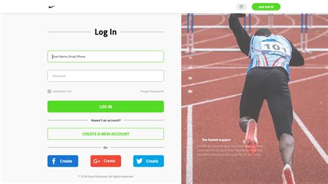 Github Codehomie Nike New Rebranding Website Flutter Nike Rebranding Responsive Website Ui Ux