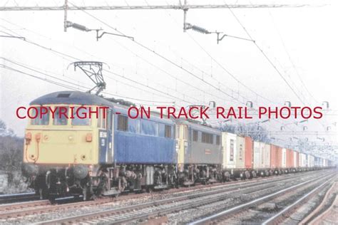 Uk Railway Photograph Of Class 86 86314 Rm86 292 £170 Picclick Uk