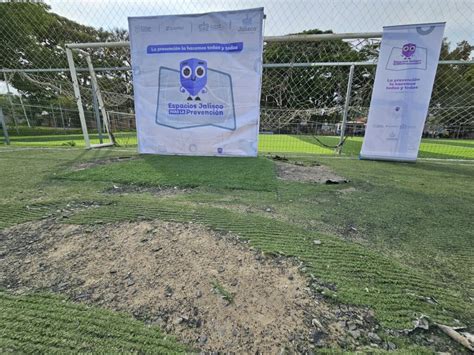 Rehabilitarán Cancha De Futbol 7 De Chapala Con El Programa Espacios