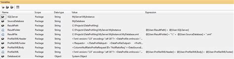 Sql Server Techniques Ssis Data Profiling Of Multiple Data Sets In