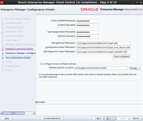 oracle enterprise manager 12c 安装过程 夕阳下的奔跑