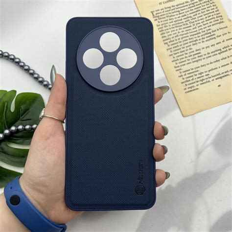 قاب گوشی Redmi 14c Poco C75 شیائومی نیلکین Nillkin سوزنی چرمی محافظ