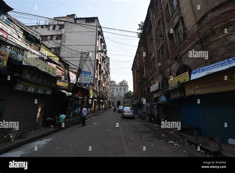 Clive Row Burrabazar Kolkata India Stock Photo Alamy