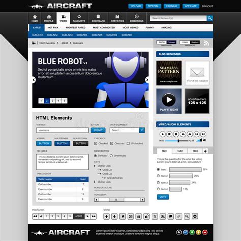 Module Template Stock Illustrations 6 191 Module Template Stock Illustrations Vectors