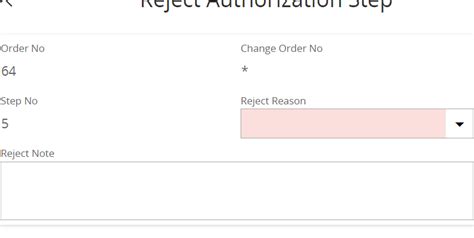 Add Reject Reason For Po Cloud Ifs Community