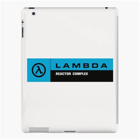 Half Life Lambda Complex Reactor Complex Signage Teal Tf Ipad Case