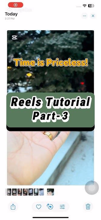 How To Create Reels Part 3 Adding Thumbnails In Instagram Created