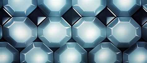 Premium Photo Geometric Honeycomb Design Featuring Hexagons