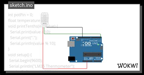 Sensorsuhu Wokwi Esp32 Stm32 Arduino Simulator