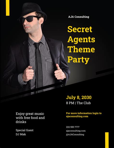 Free Awesome Event Flyer Template To Edit Online