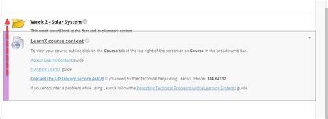 Uq Extend Course Content Links In Learnuq Blackboard Original Elearning University Of