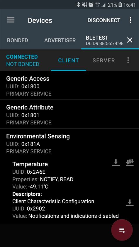 Nano BLE Sense With Nano IOT Can T Read Characteristics Nano IoT Arduino Forum
