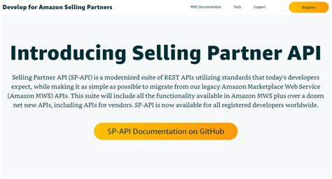 What Is Selling Partner Api Sp Api