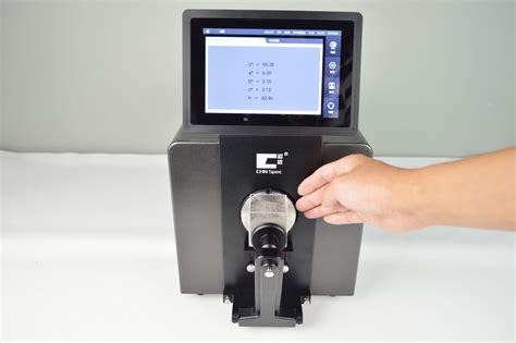 Dual Light Path Sensor Ce Benchtop Spectrophotometer For Textile Dyeing 360 780nm