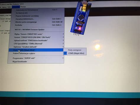 Port Usb I Bootloader W Stm32f1c8t6 A Windows 10 I Arduino Ide