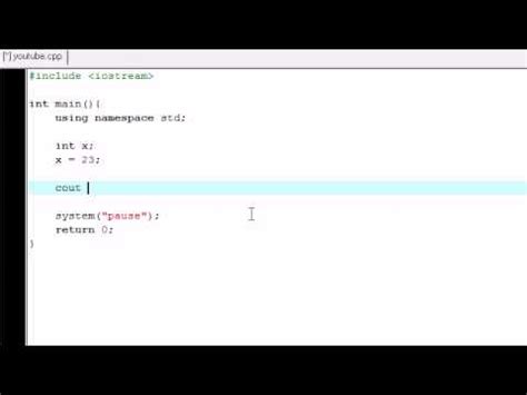 C Programming Tutorial Introduction To Variables YouTube