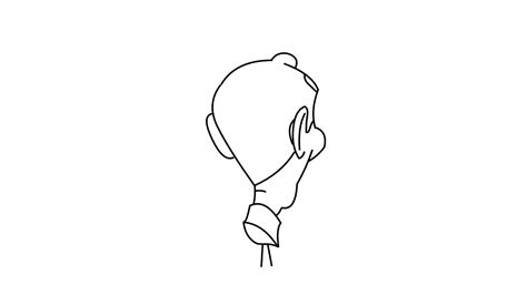 Анимация поворота головы персонажа Youtube