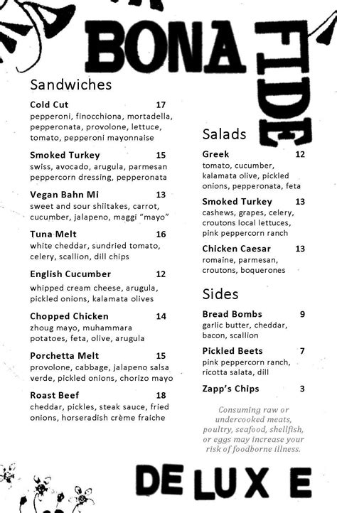 Banshee Owners Open Sandwich Shop And Cocktail Bar Bona Fide Deluxe