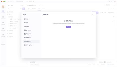 调用外部程序 Apifox 帮助文档