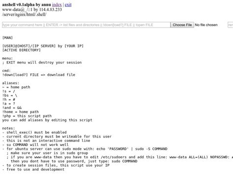 shell php andri rosandi s portfolio