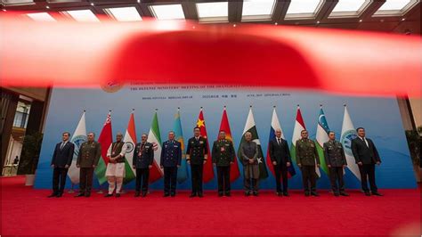 Rajnath Singh Attends The Sco Shanghai Cooperation Organisation Defence