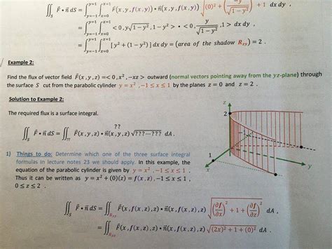 flux of vector fields
